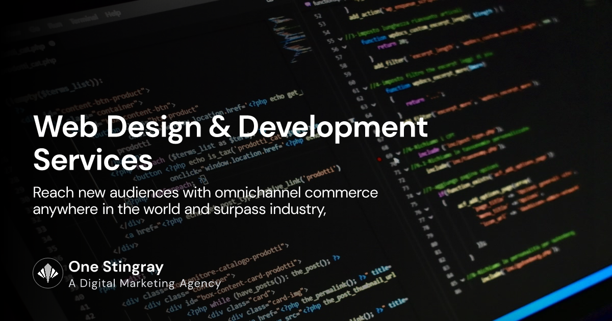 Web Design & Development Services | One Stingray